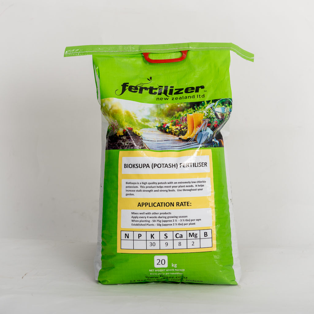 BioKsupa 8kg (Potash) - Garden with Fertilizer New Zealand